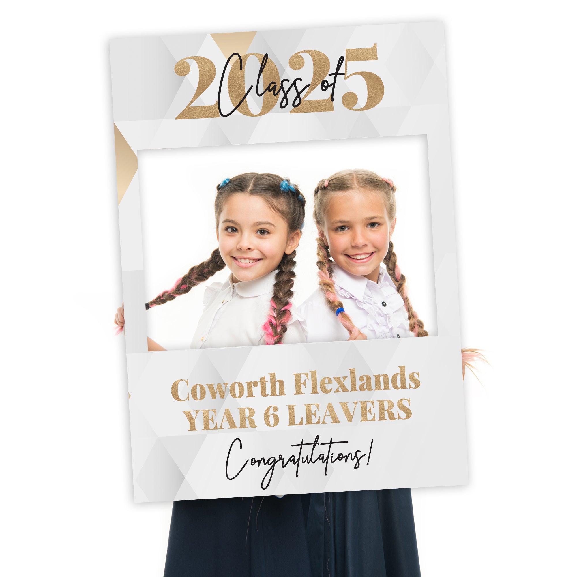Personalised School Leavers Party Selfie Frame – Smart Party Shop