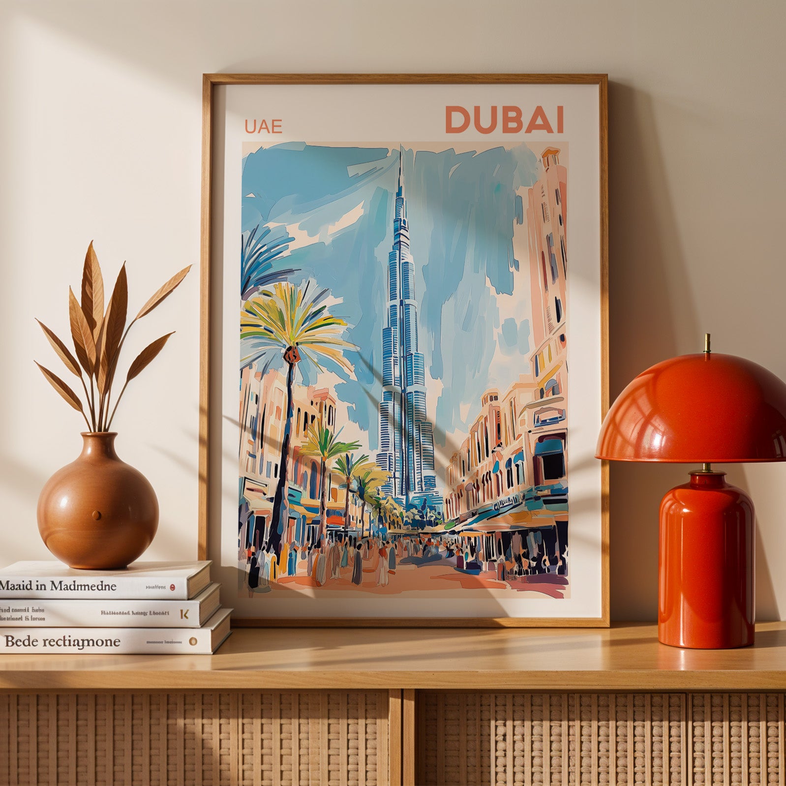 Dubai, United Arab Emirates Poster – Travel Wall Art Print – Smart ...
