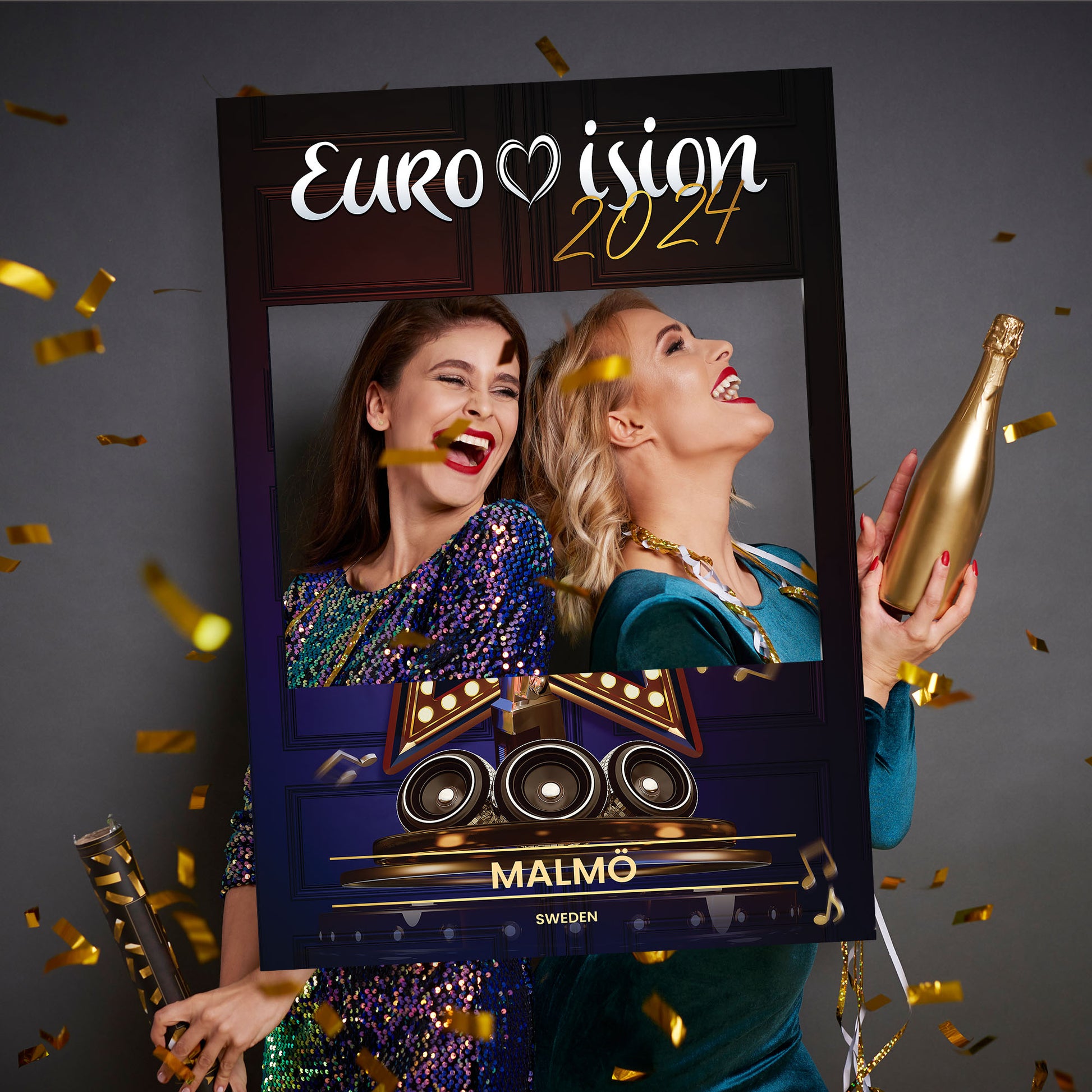 Eurovision Song Contest 2023 Selfie Frame and Sign – Smart Party Shop