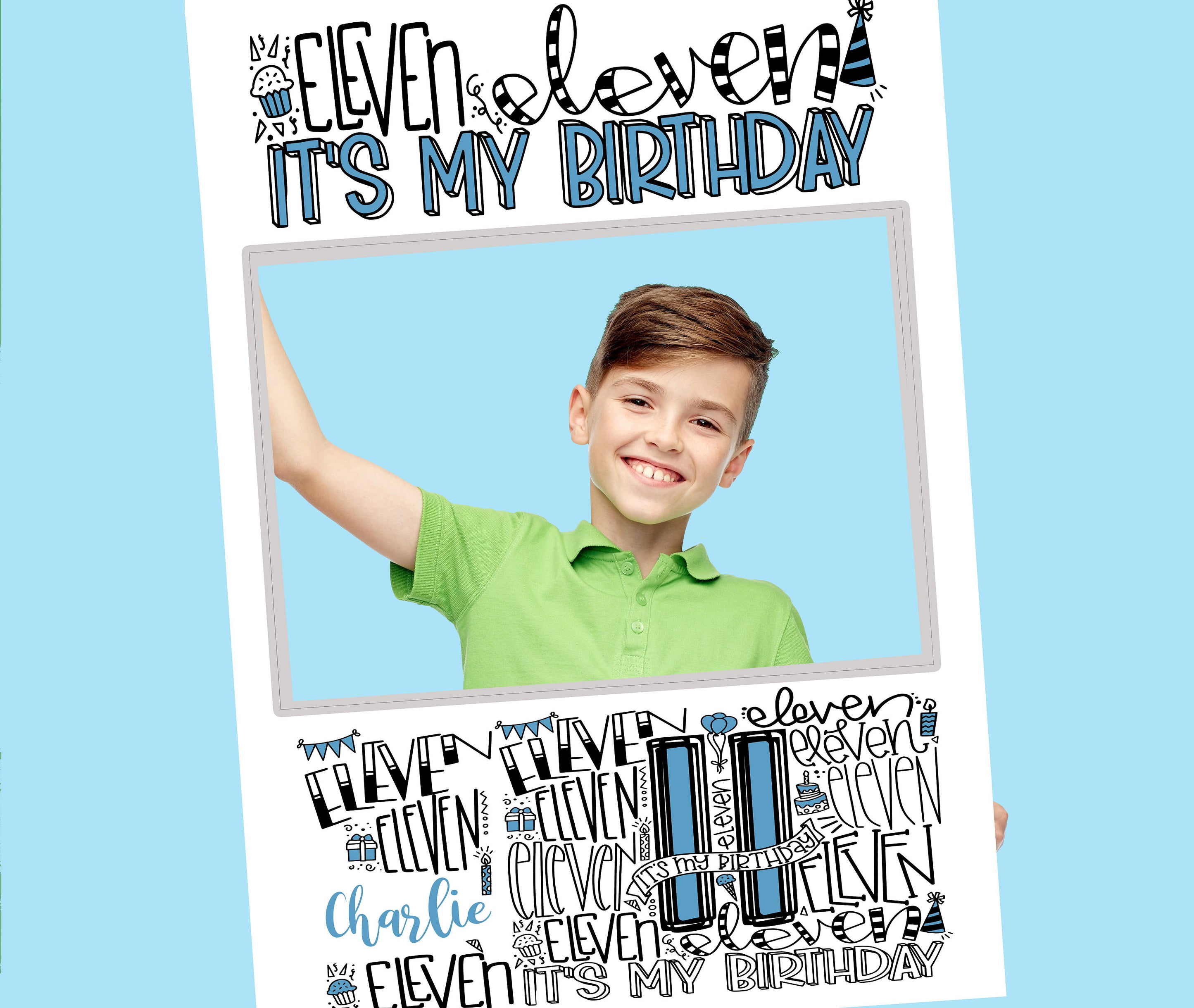 10th Birthday Photobooth Frame – Smart Party Shop