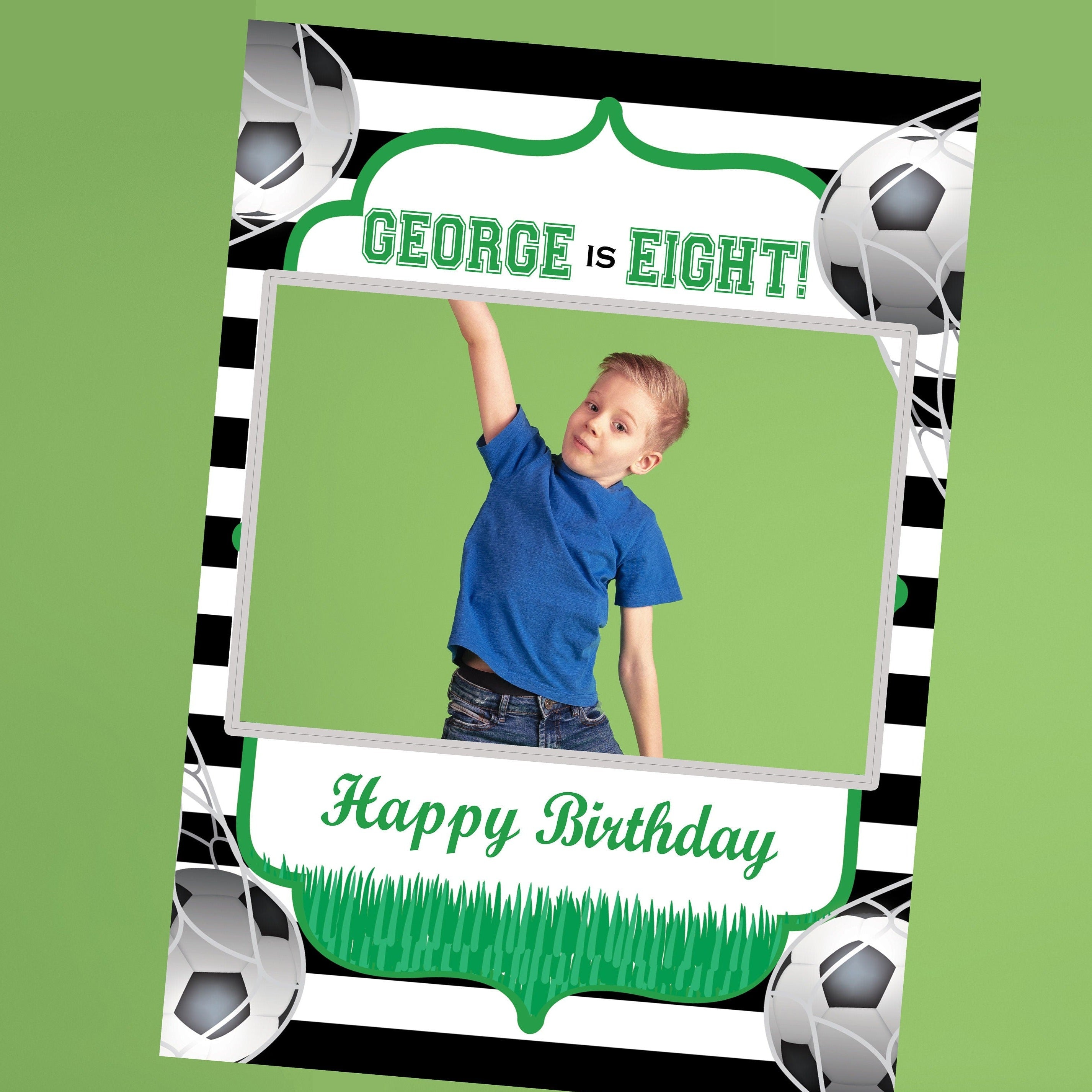 Football Party Photobooth Frame – Smart Party Shop