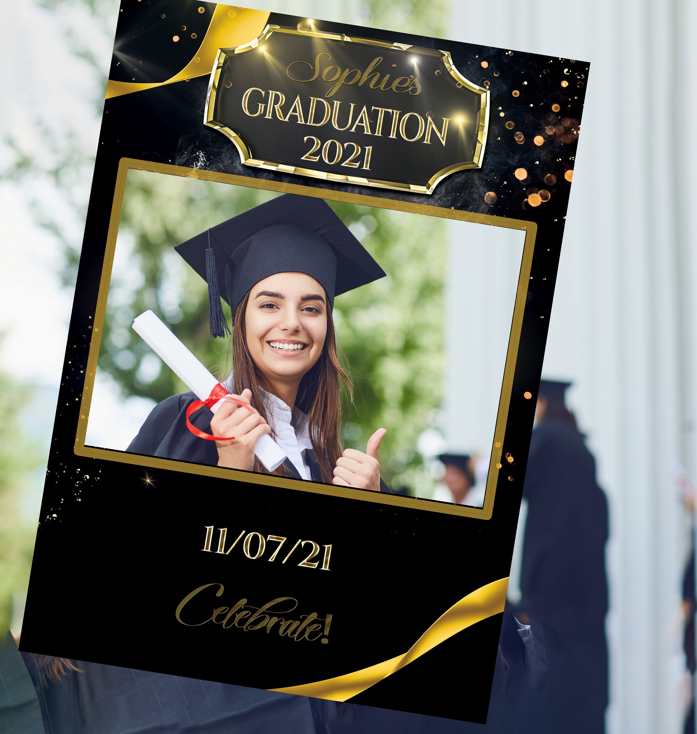 Graduation Party Photobooth Frame – Smart Party Shop