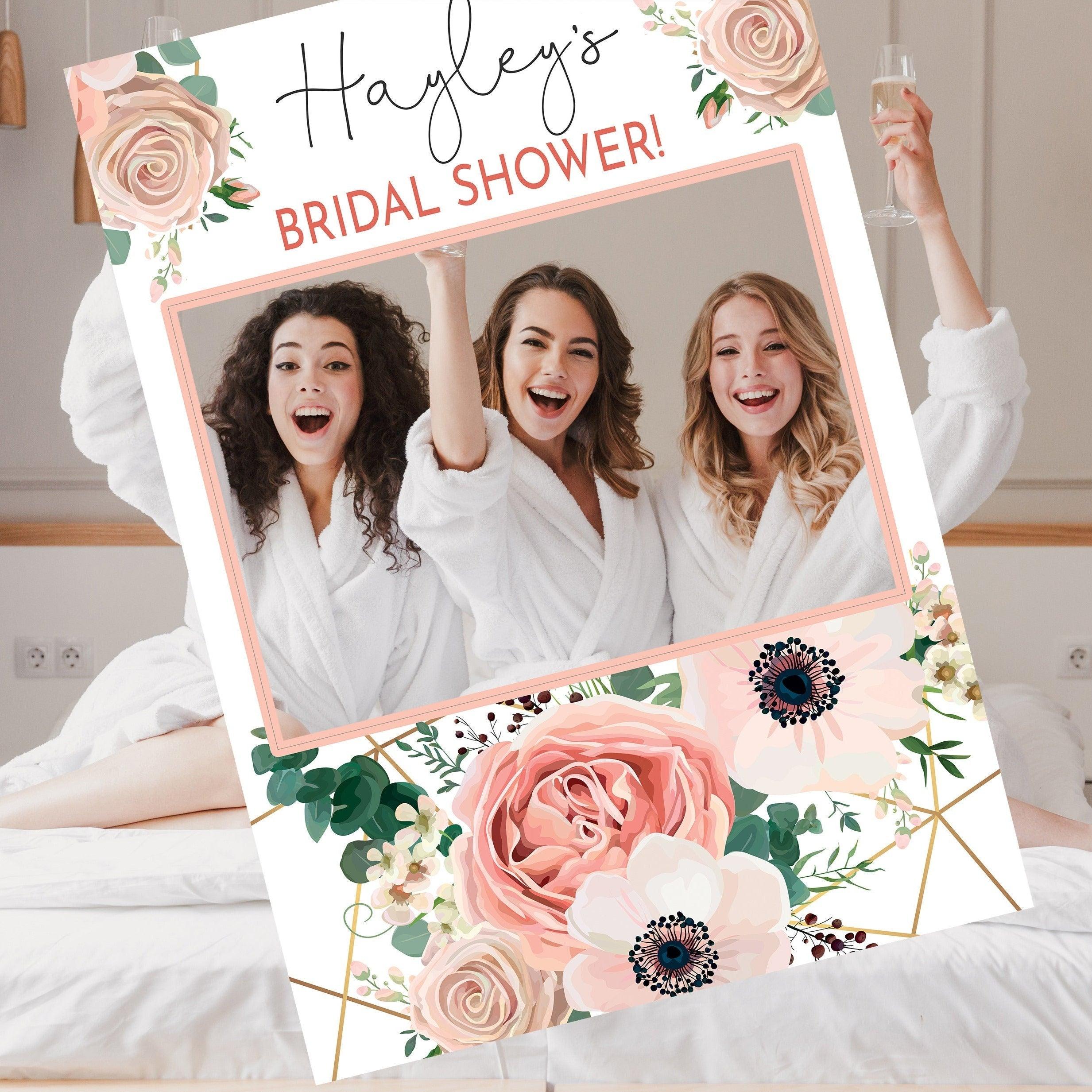 Blush Floral Hen Party Frame – Smart Party Shop
