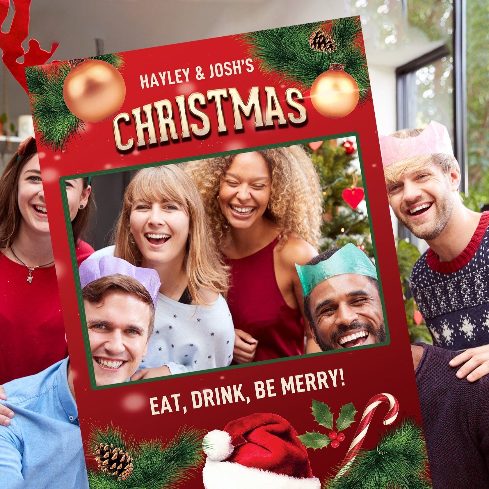 Christmas Party Selfie Frame – Smart Party Shop