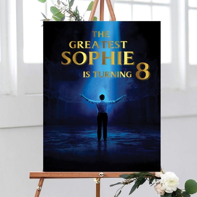 The Greatest Showman Party Sign – Smart Party Shop