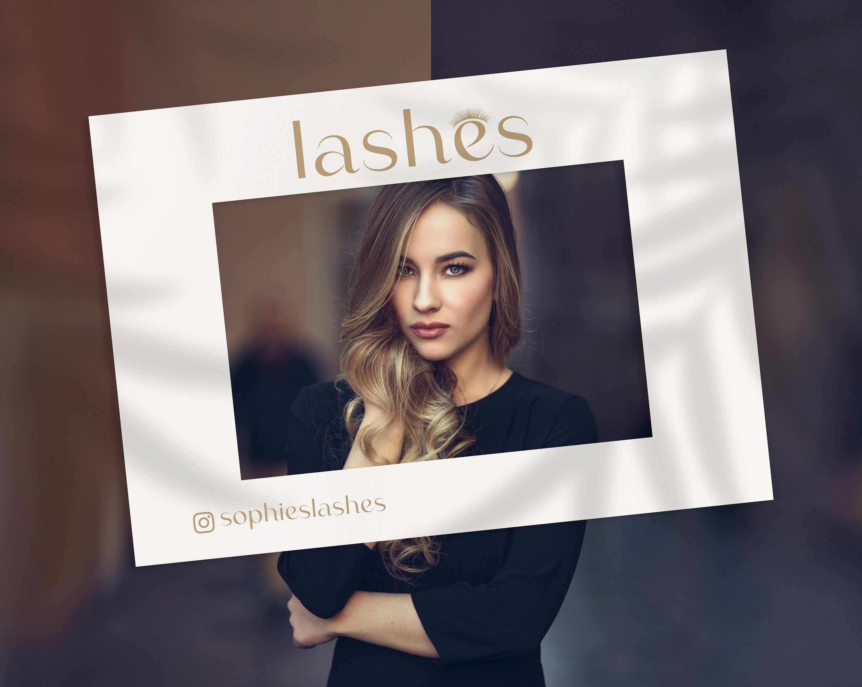 Custom Business Selfie Frame – Smart Party Shop